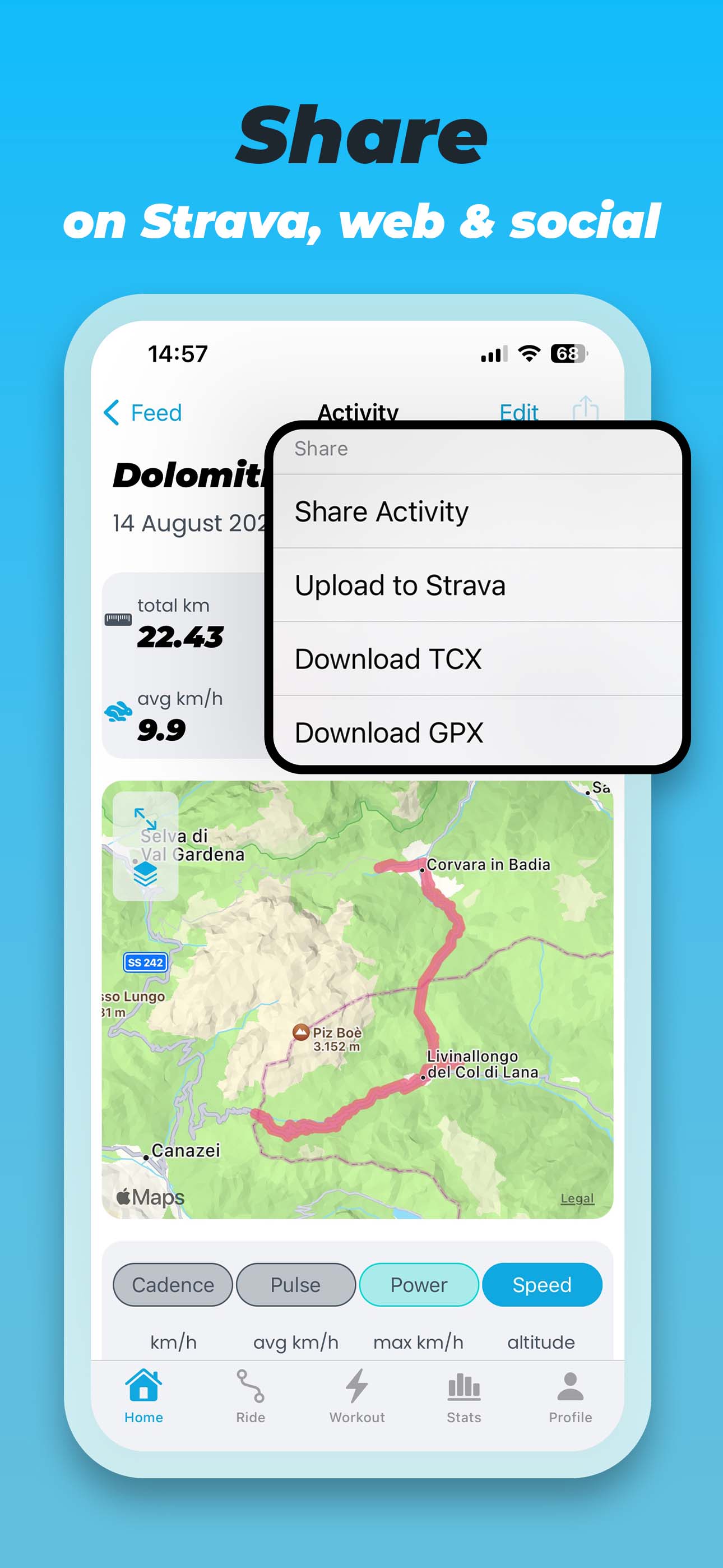 Relevate: Cycling & Training App | Ride Tracking, Indoor Training and Bike Computer App