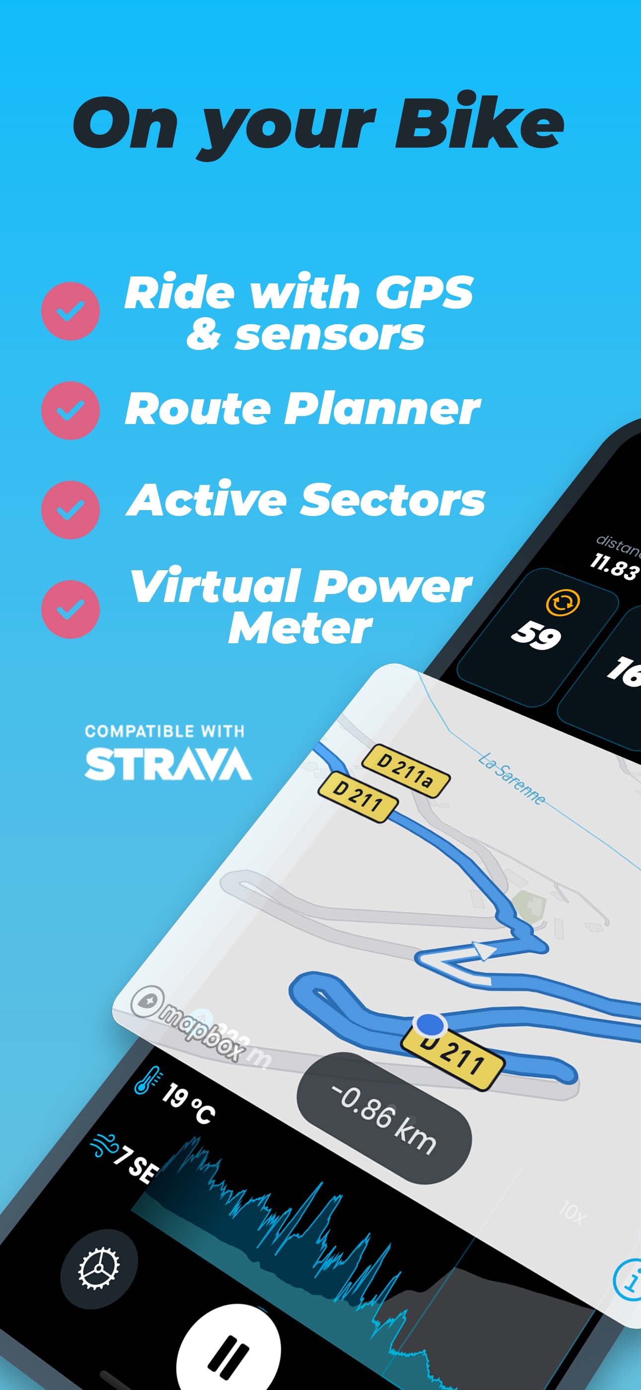 Relevate: Cycling & Training App | Ride Tracking, Indoor Training and Bike Computer App